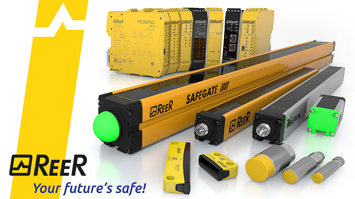 ReeR Safety - sikkerhetsløsninger for industrielle applikasjoner