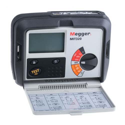 Megger MIT320-EN Isolasjonstester 250V, 500V & 1000V, Proff - Tormatic AS