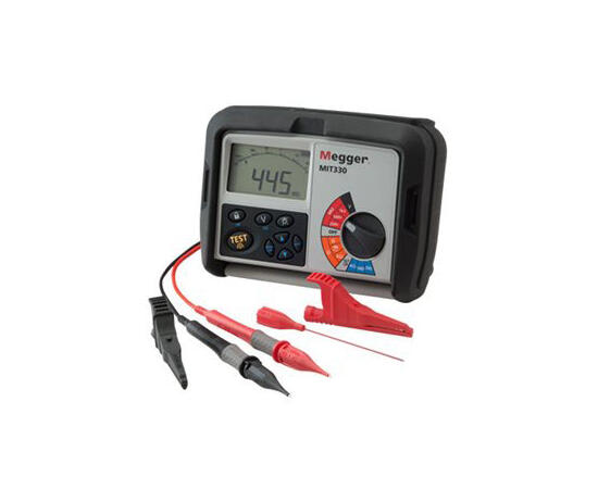 Megger MIT330 Isolasjonstester 250V, 500V & 1000V, m/lagringsfunksjon ...