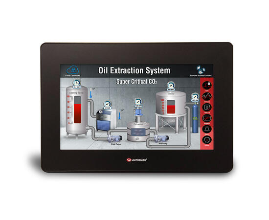 Unitronics Unistream PRO US7-B10-R38 7'' PRO w.s.t. colour, 24DI,2AI ...