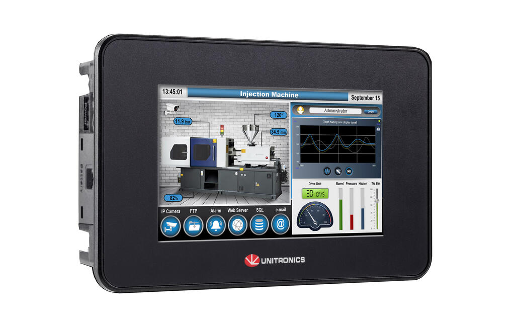 Unitronics Unistream USL-050-B05 HMI 5'' wide screen HMI VNC Version ...