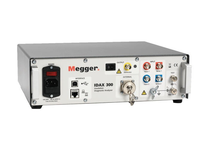 Megger IDAX 300 Insulation Dia. Analyzer 3 ch. 1 ammeter & access, 18m ...