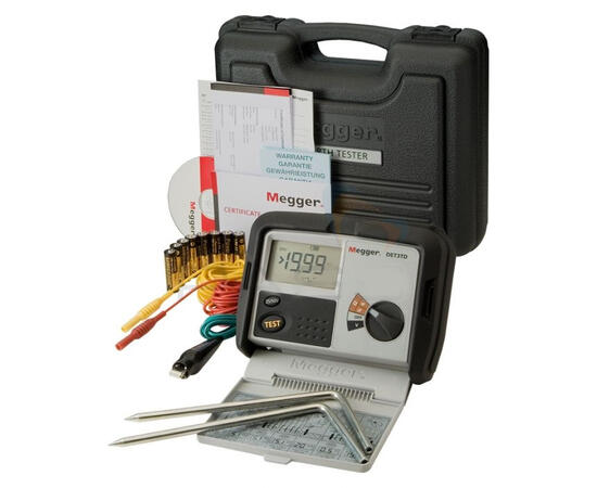 Megger DET3TD Jordmotstandsmåler 3-punkts - Tormatic AS