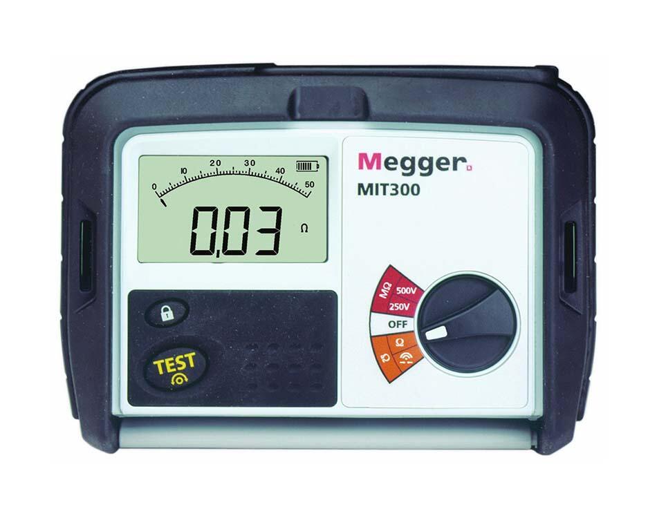 Megger MIT300 Isolasjonstester 250V & 500V - Tormatic AS