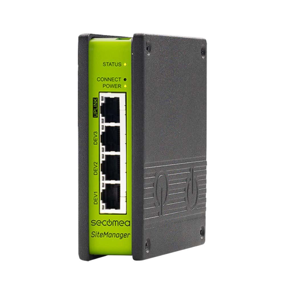 Secomea SiteManager 1529 Gateway 1xUplink Eth.,1xUSB,3xLAN,10xAgent, SD ...