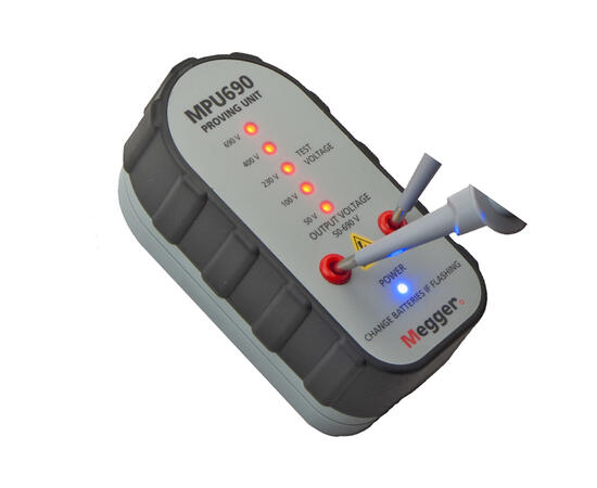 Megger MPU690 Prøveenhet 50V, 100V, 230V, 400V, 690V - Tormatic AS