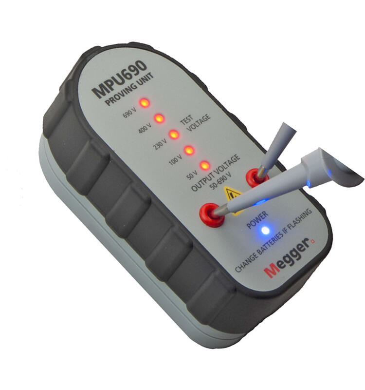 Megger MPU690 Prøveenhet 50V, 100V, 230V, 400V, 690V - Tormatic AS