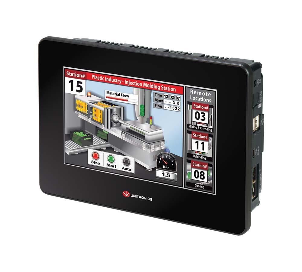 Unitronics UniStream USP-070-B10 High end 7'' wide screen colour HMI - Tormatic AS