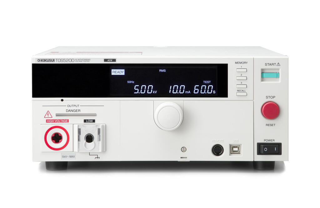 Kikusui TOS5200 Høyspenningstester 5kV AC / 100mA (500VA) - Tormatic AS