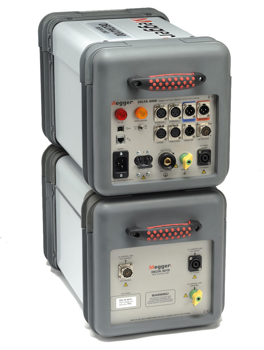 Megger DELTA4110 12kV Tan Delta Tester u/intern PC, inkl. standard ...